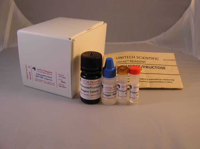 D-Glucose/D-Fructose UniTab (GF-150) - Unitech Scientific