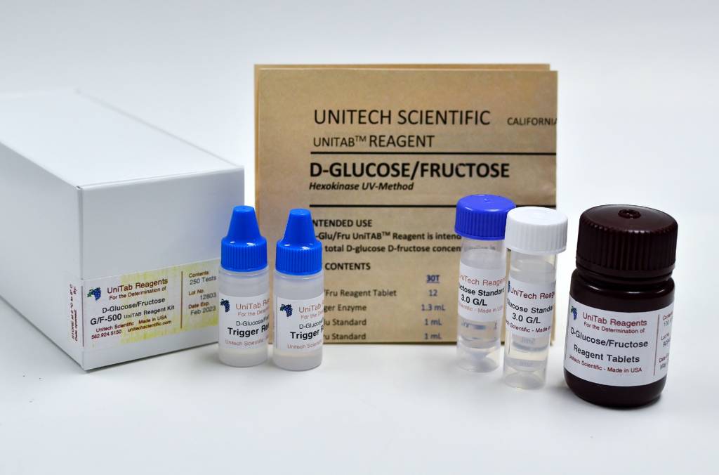D-Glucose/D-Fructose UniTab (GF-500) - Unitech Scientific
