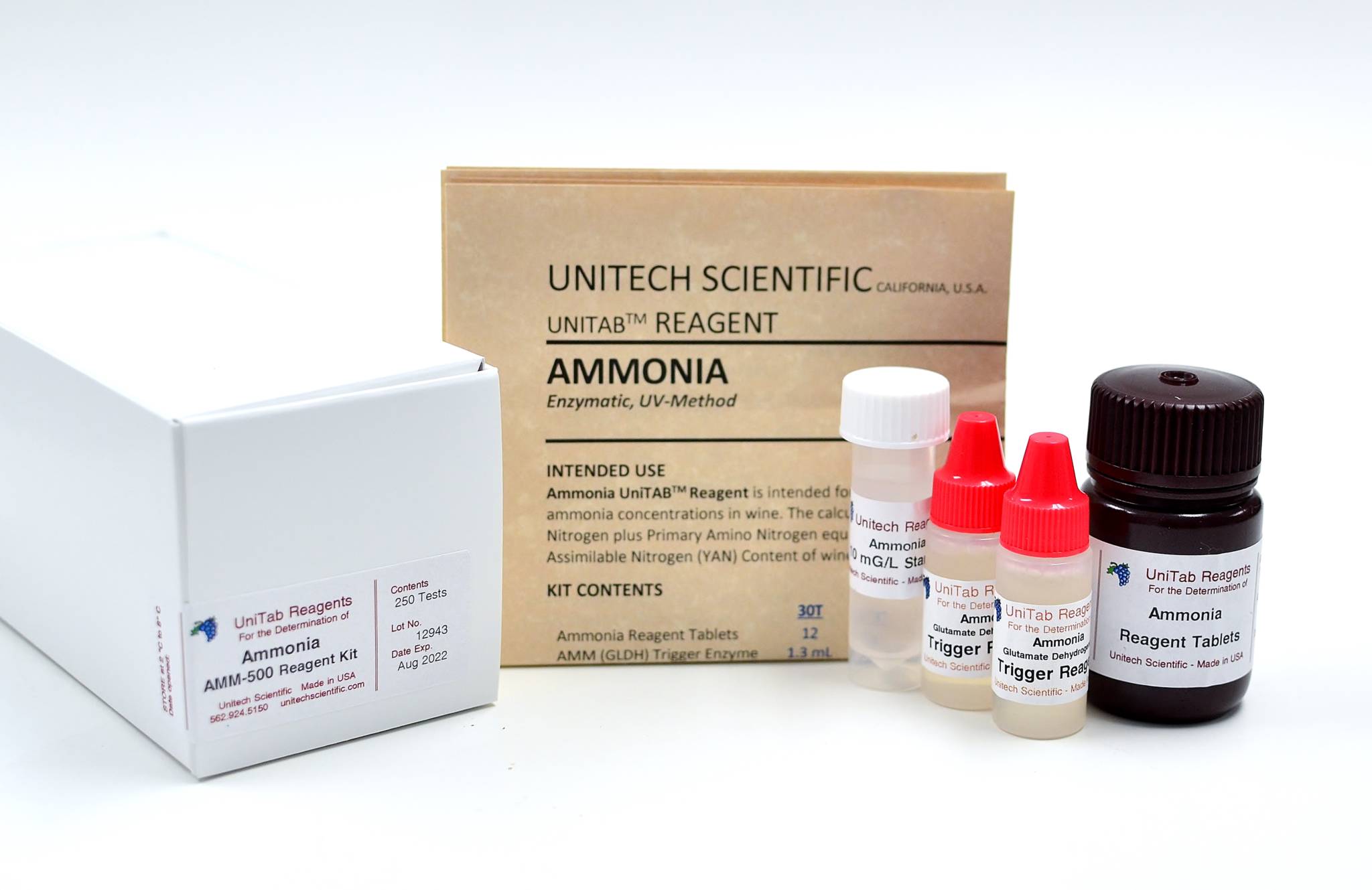 Ammonia UniTab (AMM-500) - Unitech Scientific